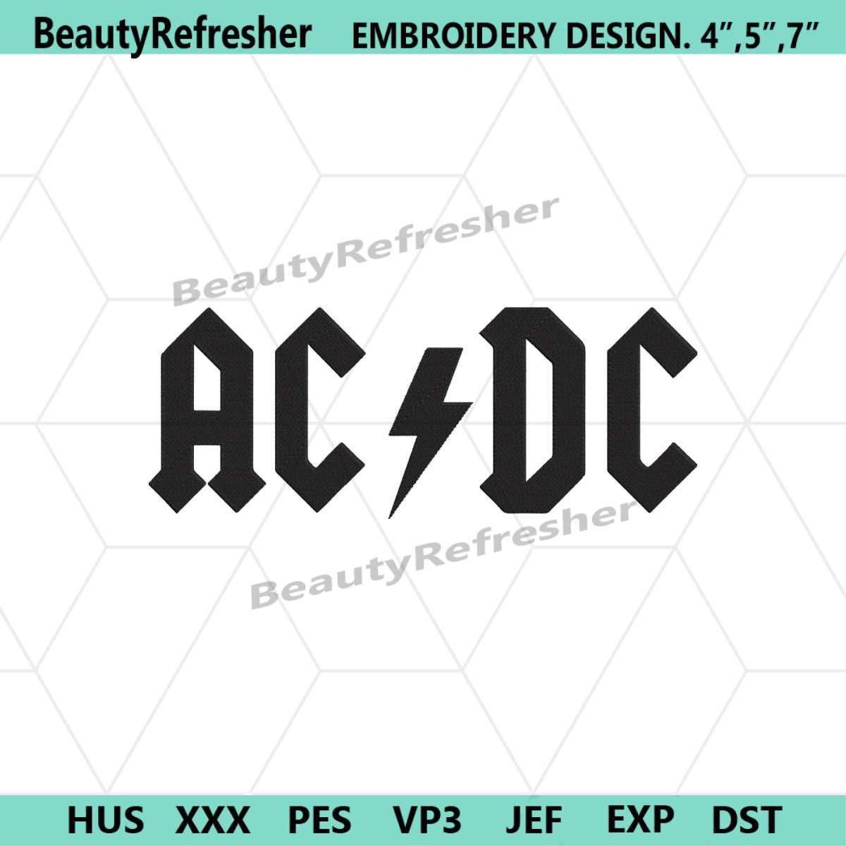 ACDA Band Logo Embroidery Design Download File | Inspire Uplift