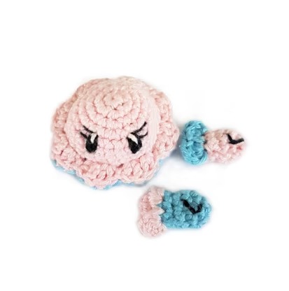 Reversible Mini Octopus Amigurumi Crochet Patterns, Crochet | Inspire ...