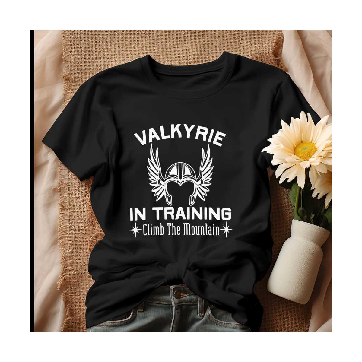 Valkyrie In Training Climb The Moutain Shirt.jpg | Inspire Uplift