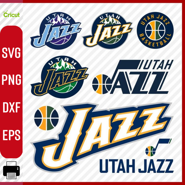 Utah Jazz Logo SVG - Utah Jazz SVG Cut Files - Utah Jazz PNG | Inspire ...