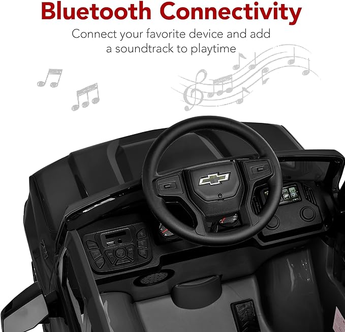 12V Licensed Chevrolet Silverado Ride On Truck, Electric Car | Inspire ...