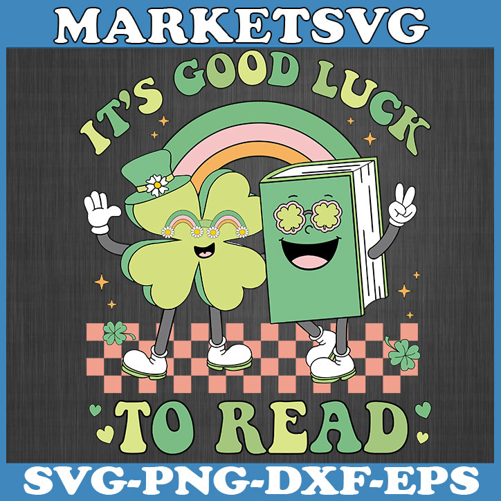 It's Good Luck To Read St Patricks Day Librarian Book Lovers | Inspire ...