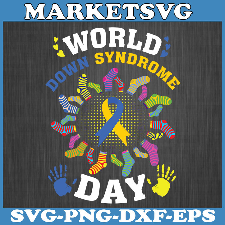 World Down Syndrome Day Awareness Socks Down Right Kids Svg, | Inspire ...