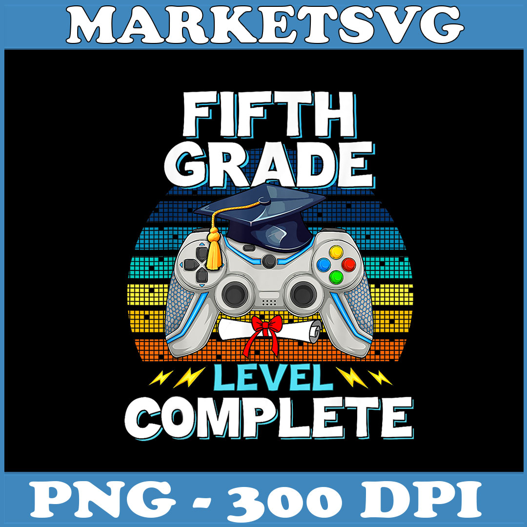 5th Grade Level Complete Gamer Grad Class Of 2024 Graduation | Inspire ...