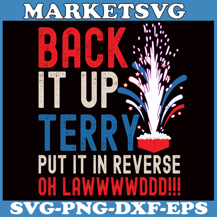 Back It Up Terry Svg | Inspire Uplift