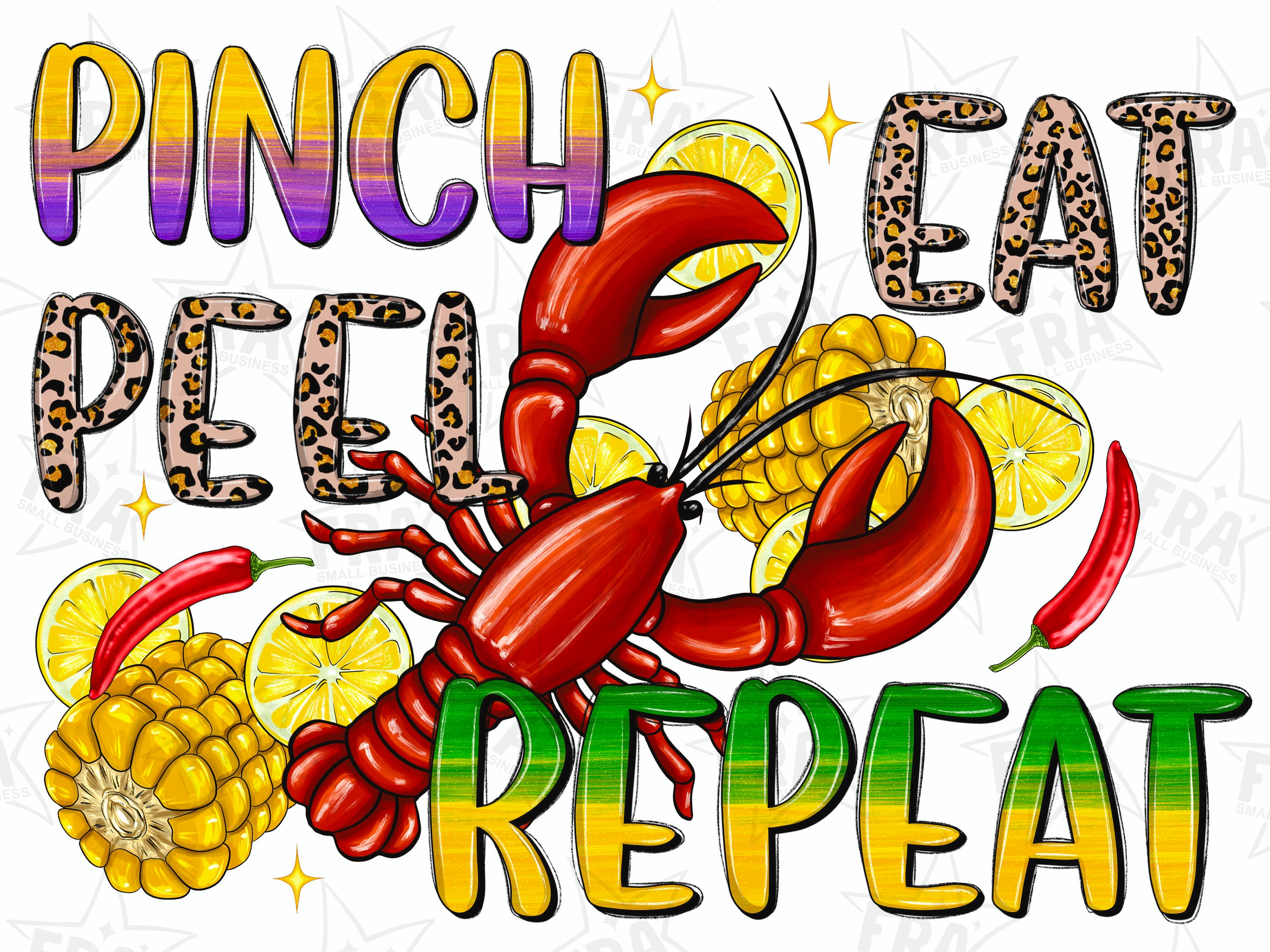 Pinch Peel Eat Repeat Crawfish Png Sublimation Design, Mardi | Inspire ...