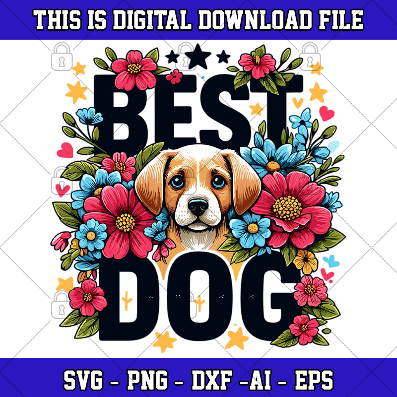 BEST DOG SVG, Beach Logo SVG, Friend SVG, DOG Logo SVG - Dow | Inspire ...