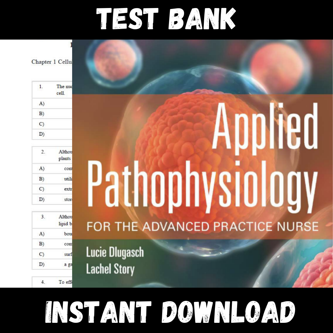 Test Bank for Applied Pathophysiology for the Advanced Pract | Inspire ...