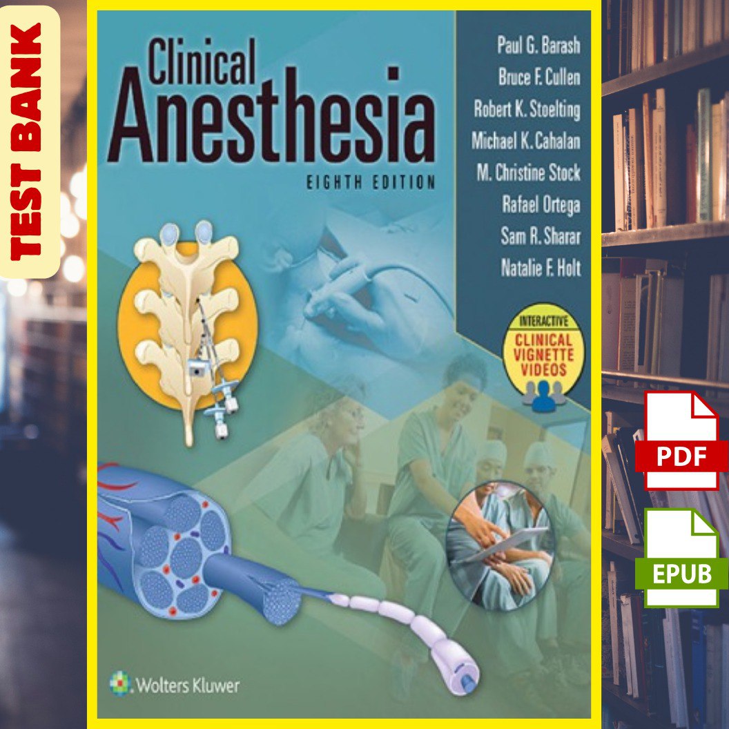 Clinical Anesthesia 8th Edition | All Chapters - Inspire Uplift