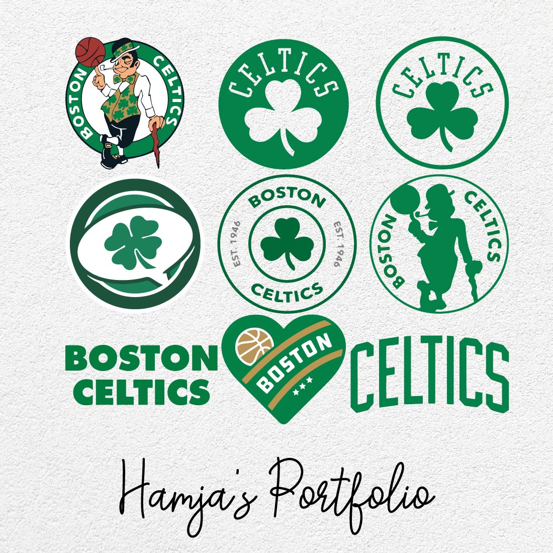 Boston Celtics Logo SVG Vector Design | Inspire Uplift