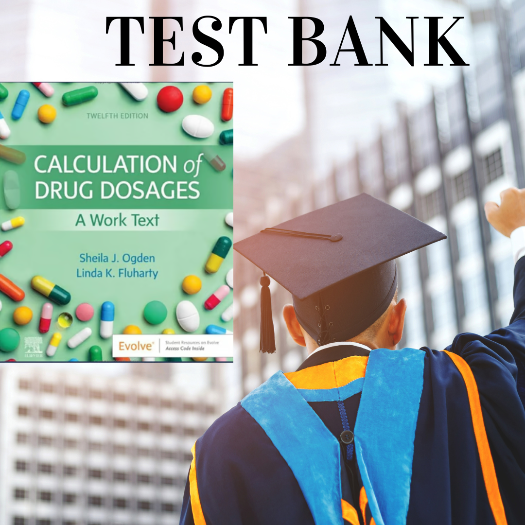 TEST BANK Calculation of Drug Dosages A Work Text 12th Editi | Inspire ...