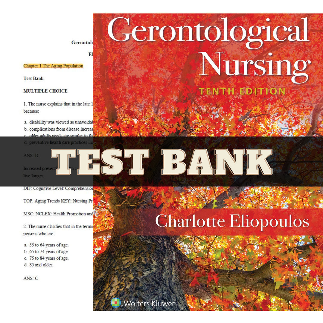 Gerontological Nursing 10th Edition by Charlotte Eliopoulos | Inspire ...