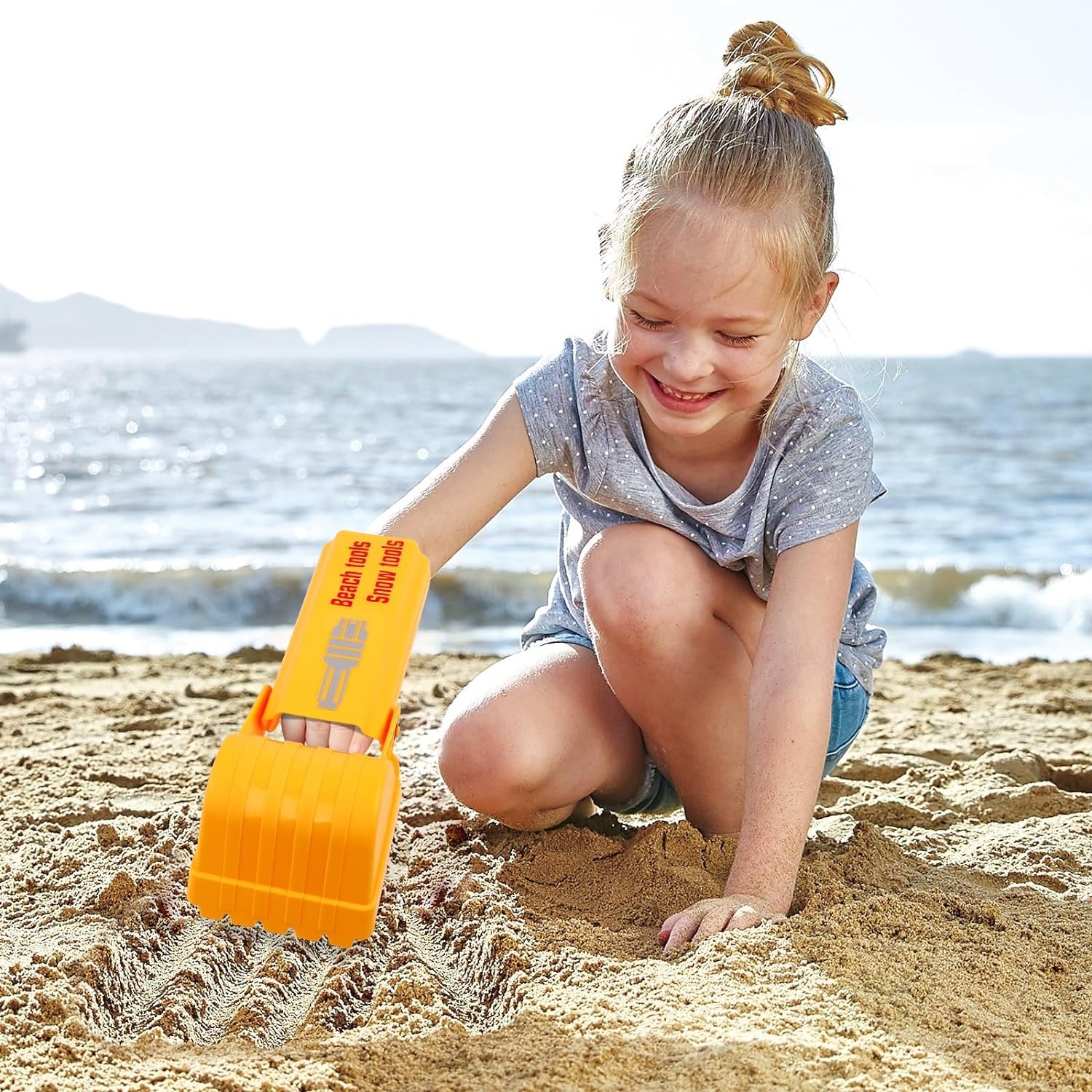 Beach Sand Toys Hand Digger for Kids, Backyard Sandbox Fun | Inspire Uplift