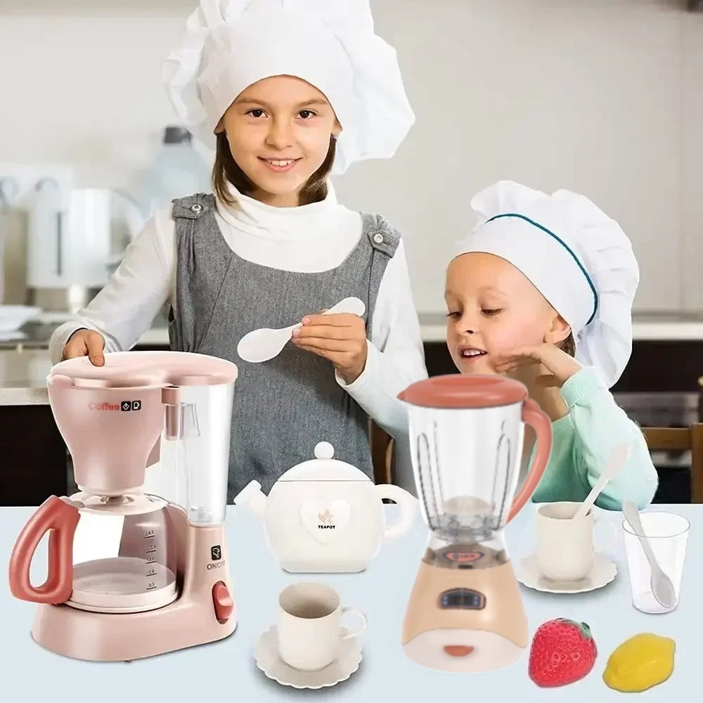 Kids Kitchen Appliances Toy with Blender & Vacuum | Pretend | Inspire ...
