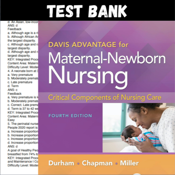 Davis Advantage for Maternal-Newborn Nursing Critical Compon | Inspire ...