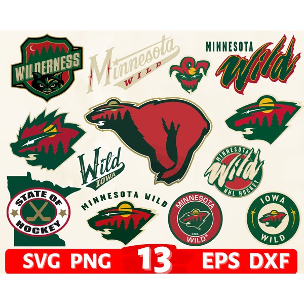 Digital Download, Minnesota Wild svg, Minnesota Wild logo, M | Inspire ...