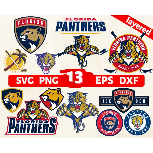 Digital Download, Florida Panthers logo, Florida Panthers sv | Inspire ...