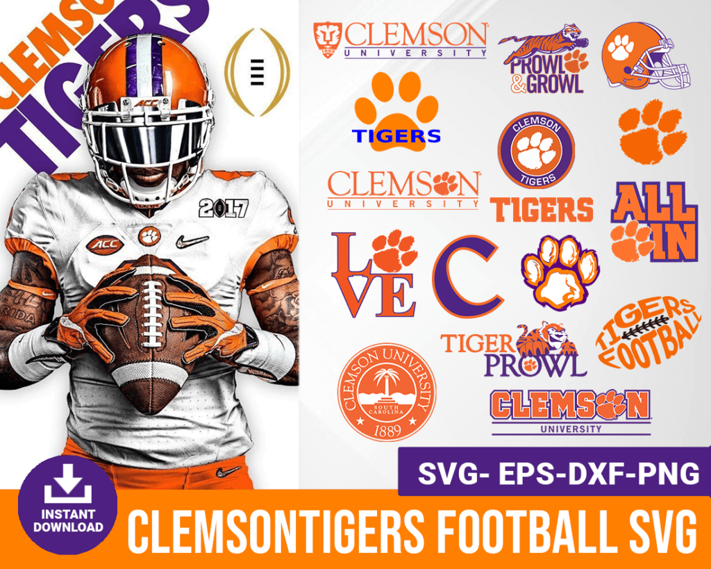 Digital Download, Clemson Tigers logo, Clemson Tigers svg, C - Inspire ...