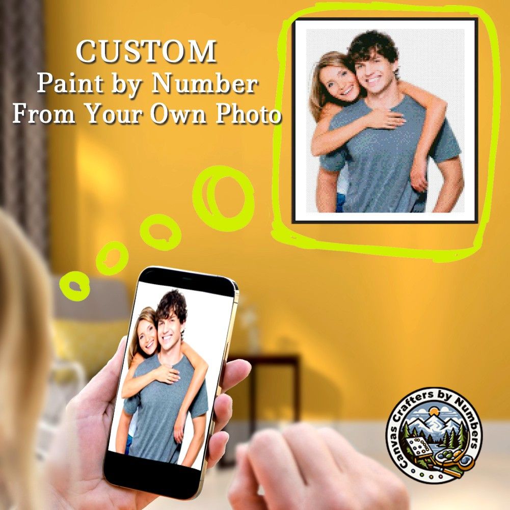 Custom Paint by Numbers, Personalized Paint by Number Kit, P | Inspire ...