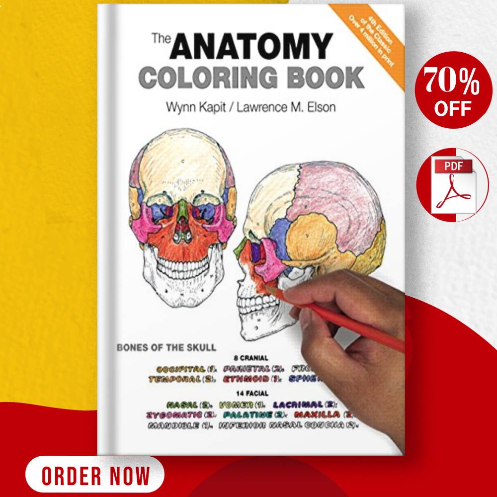 The Anatomy Coloring Book Wynn Kapit Lawrence M Elson Inspire Uplift