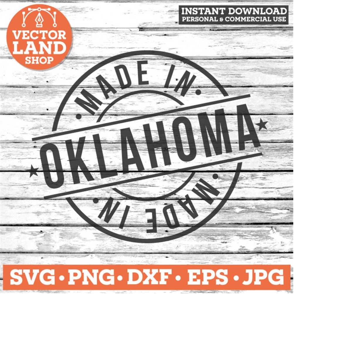 Made in Oklahoma Svg, Oklahoma Svg, United States Svg, Oklah | Inspire ...