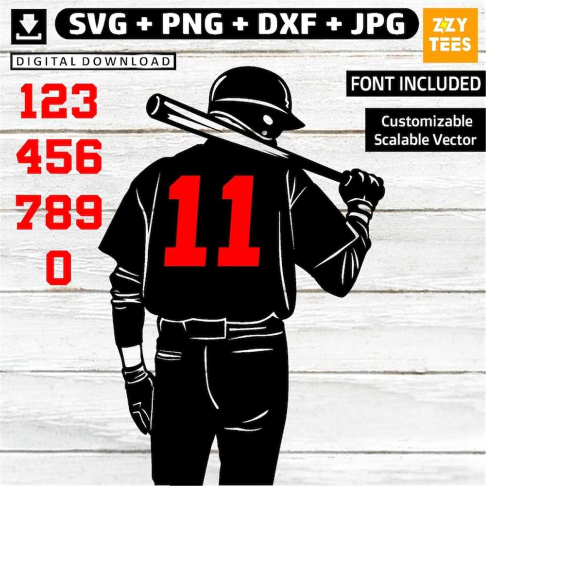 Customizable Softball Player Scalable Vector Graphics Detail | Inspire ...