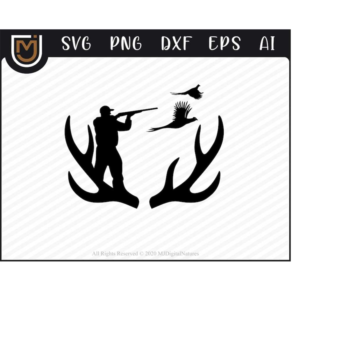 Deer Hunting SVG Arrow Antlers - Bow Hunting SVG, Deer Elk S | Inspire ...