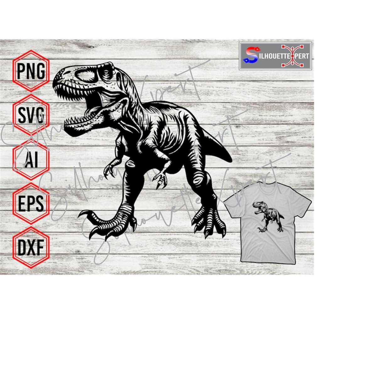 Walking Angry T-rex svg, T-rex svg, Tyrannosaurus svg, Dinos - Inspire ...