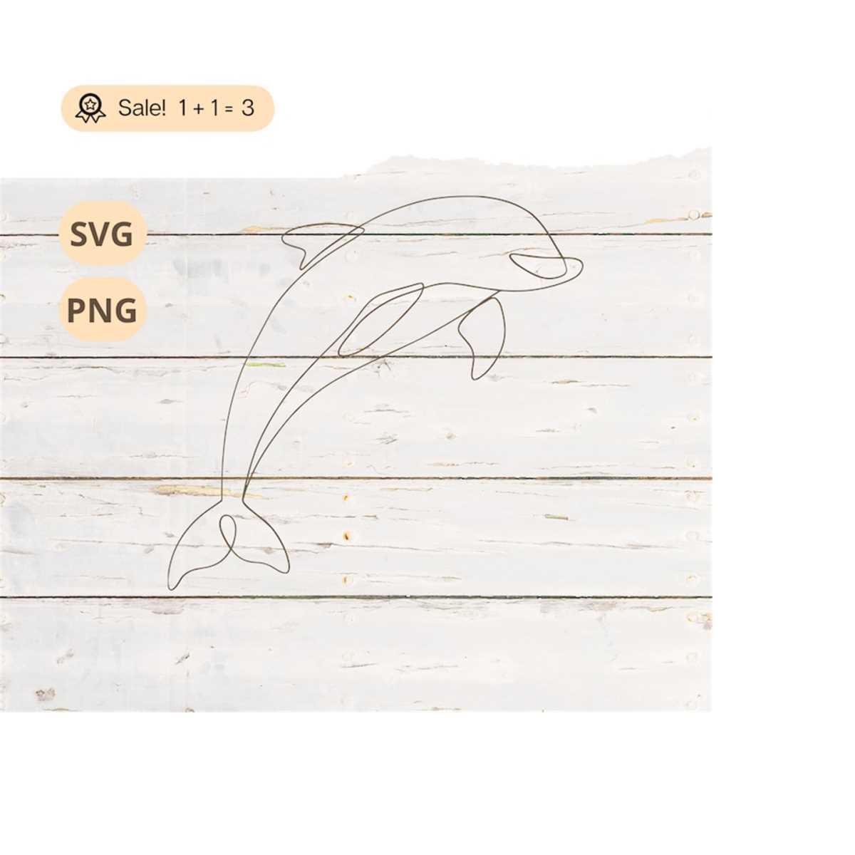 One line Dolphin SVG PNG, One line SVG, Dolphin Shirt, Tatto | Inspire ...