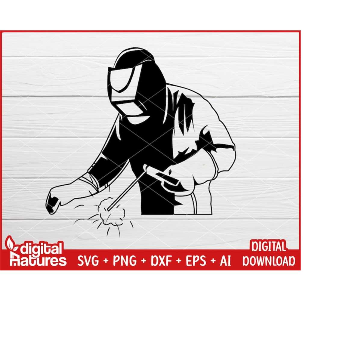 11 Welder Man Clipart - Welding Svg, Weld Silhouette, Welder - Inspire ...