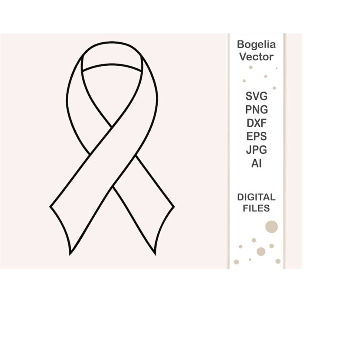 Awareness Ribbon Svg, Awareness Ribbon Cut file, Breast Canc - Inspire ...
