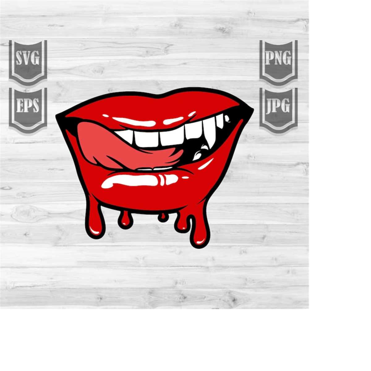 Sexy Lips svg | Pouty Red Lip Clipart | Kissable Lippies Cut | Inspire ...