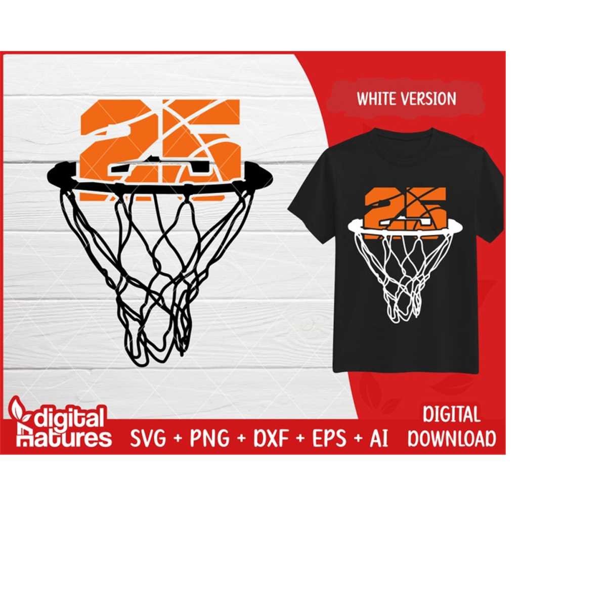 25th Birthday Basketball SVG - Basketball PNG, Sports SVG, B | Inspire ...