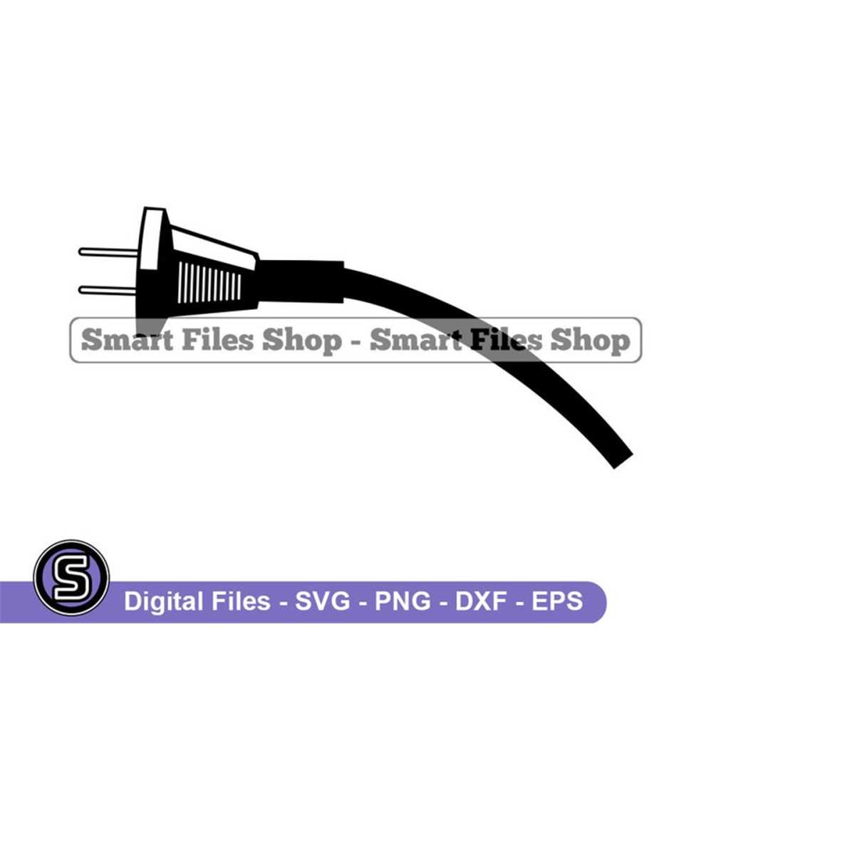 Power Plug Svg, Electricity Svg, Power Plug Dxf, Power Plug - Inspire ...