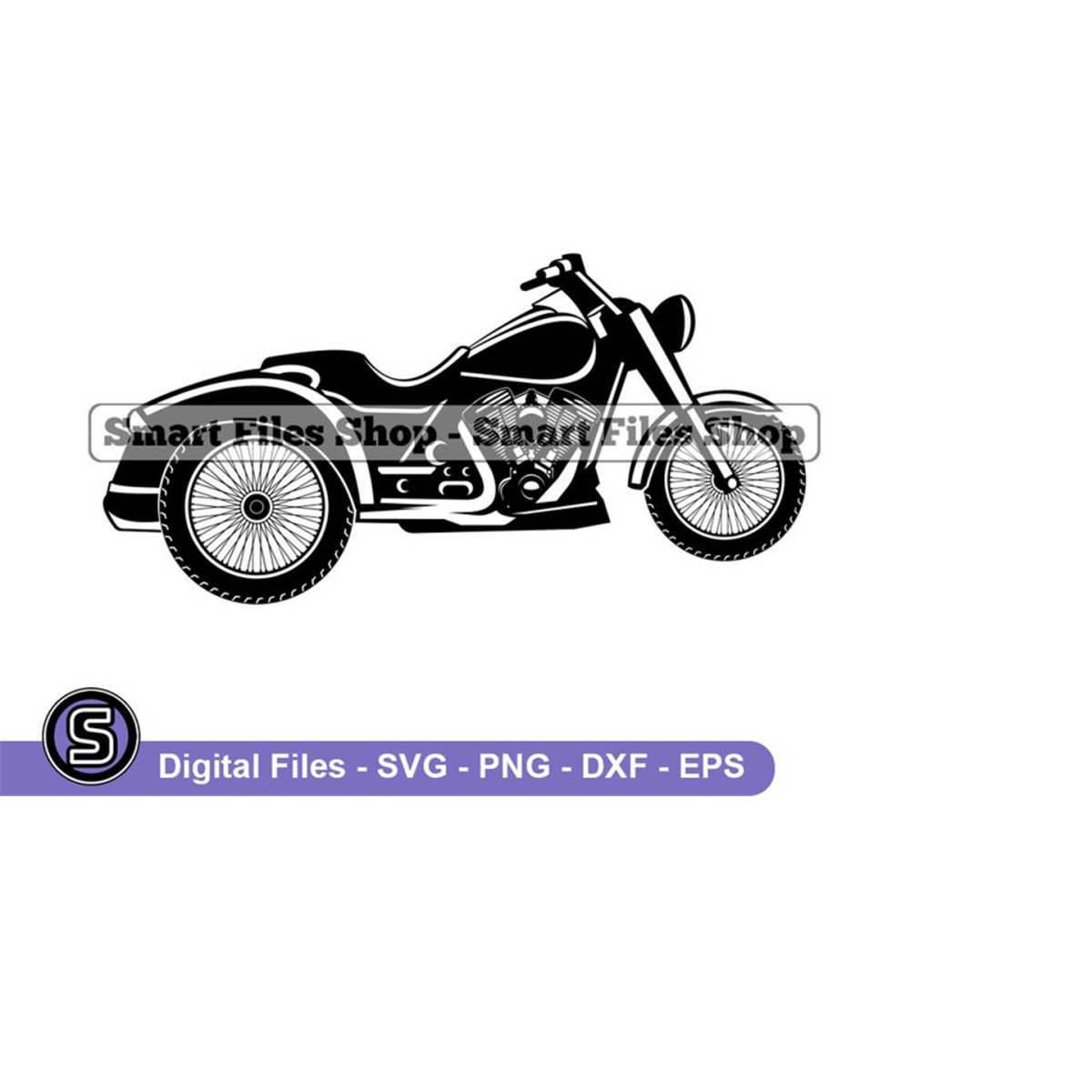 Trike Motorcycle Svg, Motorcycle Svg, Motorbike Svg, Motorcy | Inspire ...