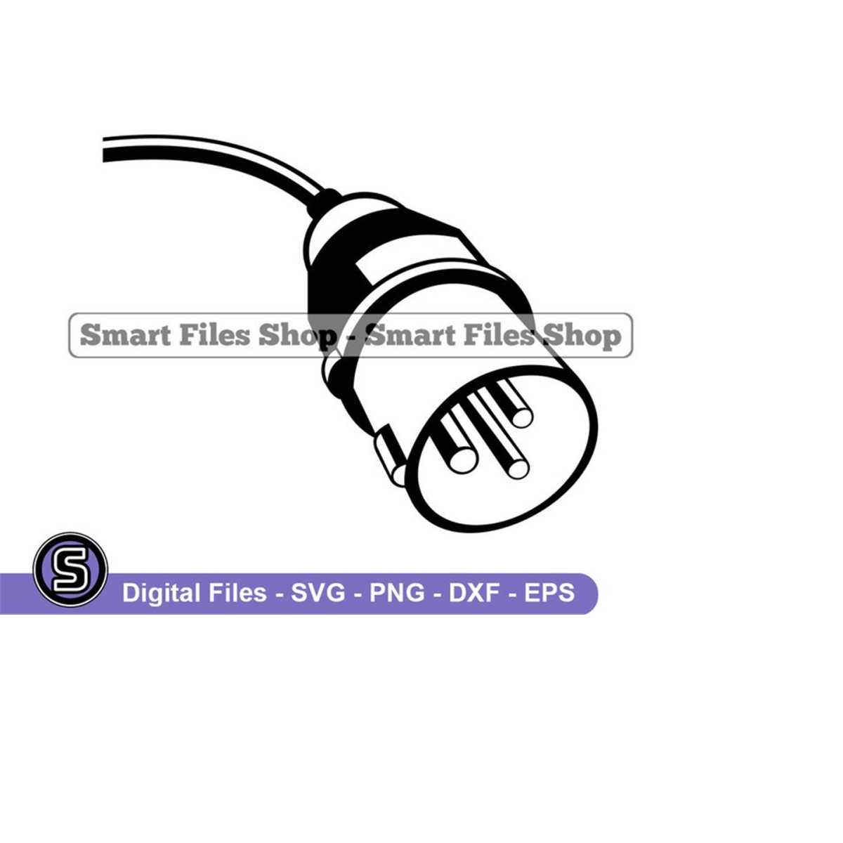 Power Connection Cable Svg, Electrician Svg, Electric Svg, E - Inspire ...
