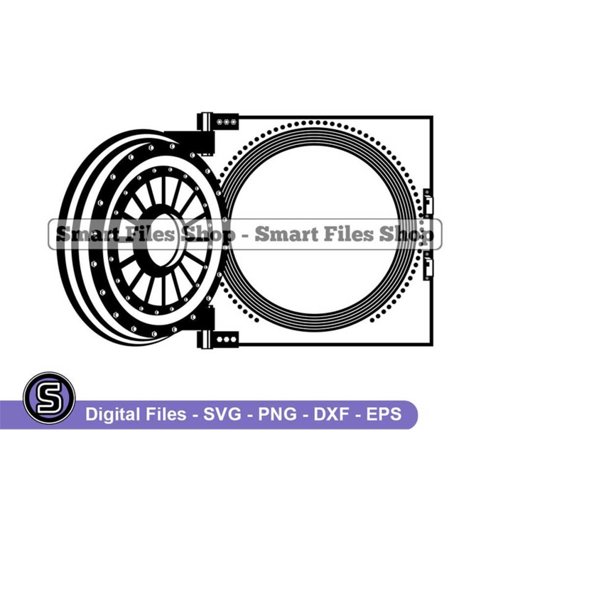 Bank Vault Svg, Bank Safe Svg, Banking Svg, Bank Vault Dxf, - Inspire ...