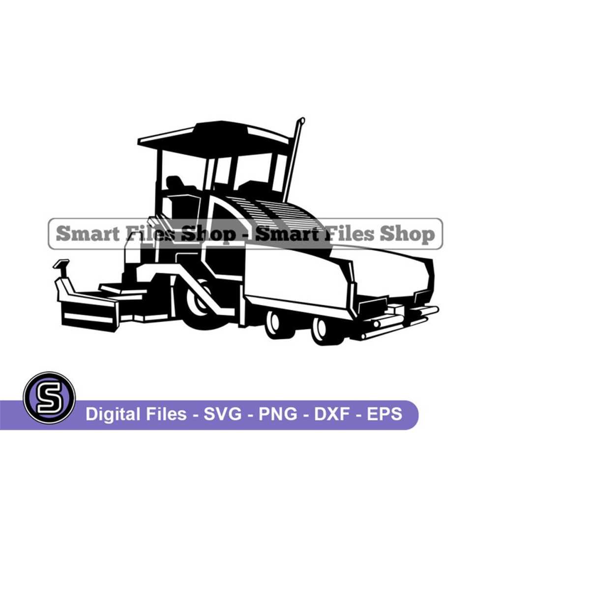 Asphalt Paver 4 Svg, Heavy Equipment Svg, Contractor Svg, As | Inspire ...