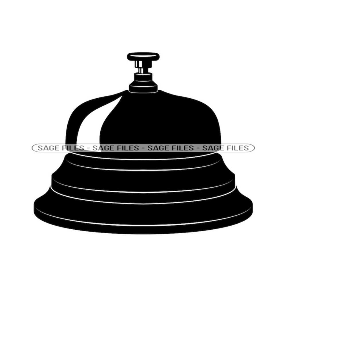 Reception Bell SVG, Call Bell Svg, Hotel Svg, Bell Clipart, | Inspire ...