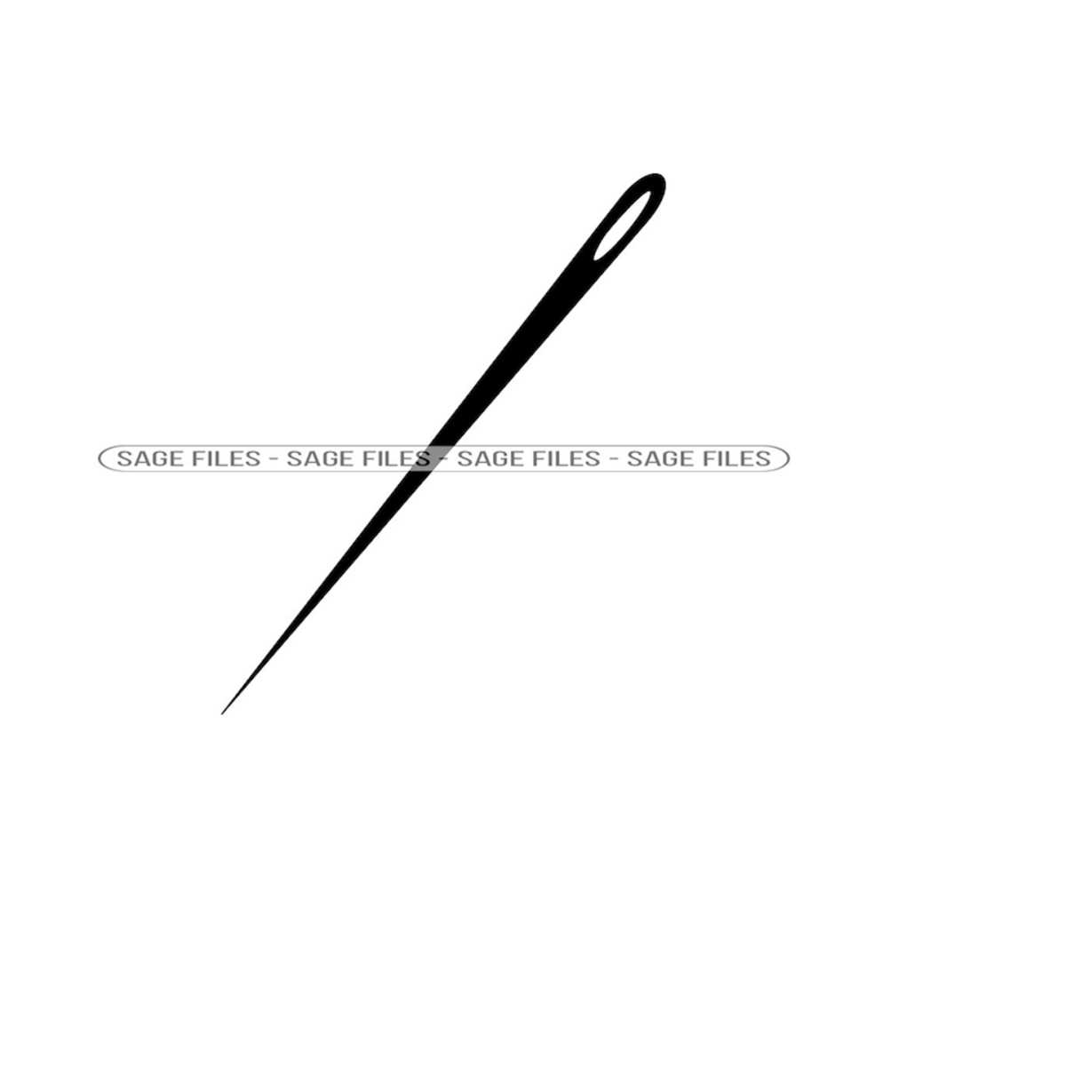 Sewing Needle 2 SVG, Sewing SVG, Tailor Svg, Needle Svg, Sew | Inspire ...