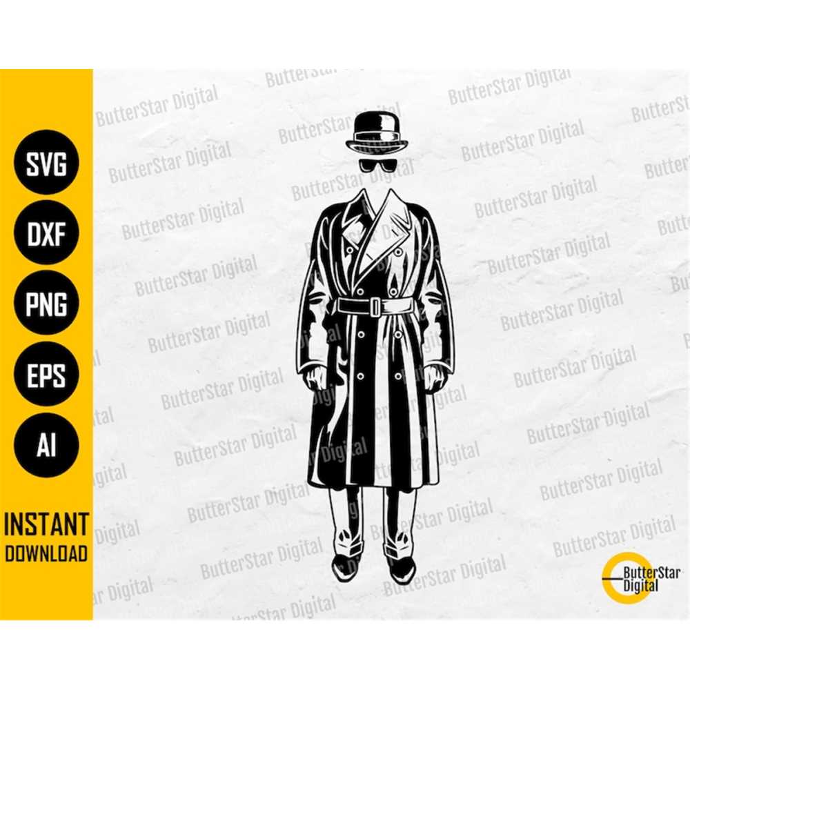 Invisible Man SVG | Science Fiction Movie Character SVG T-Sh | Inspire ...