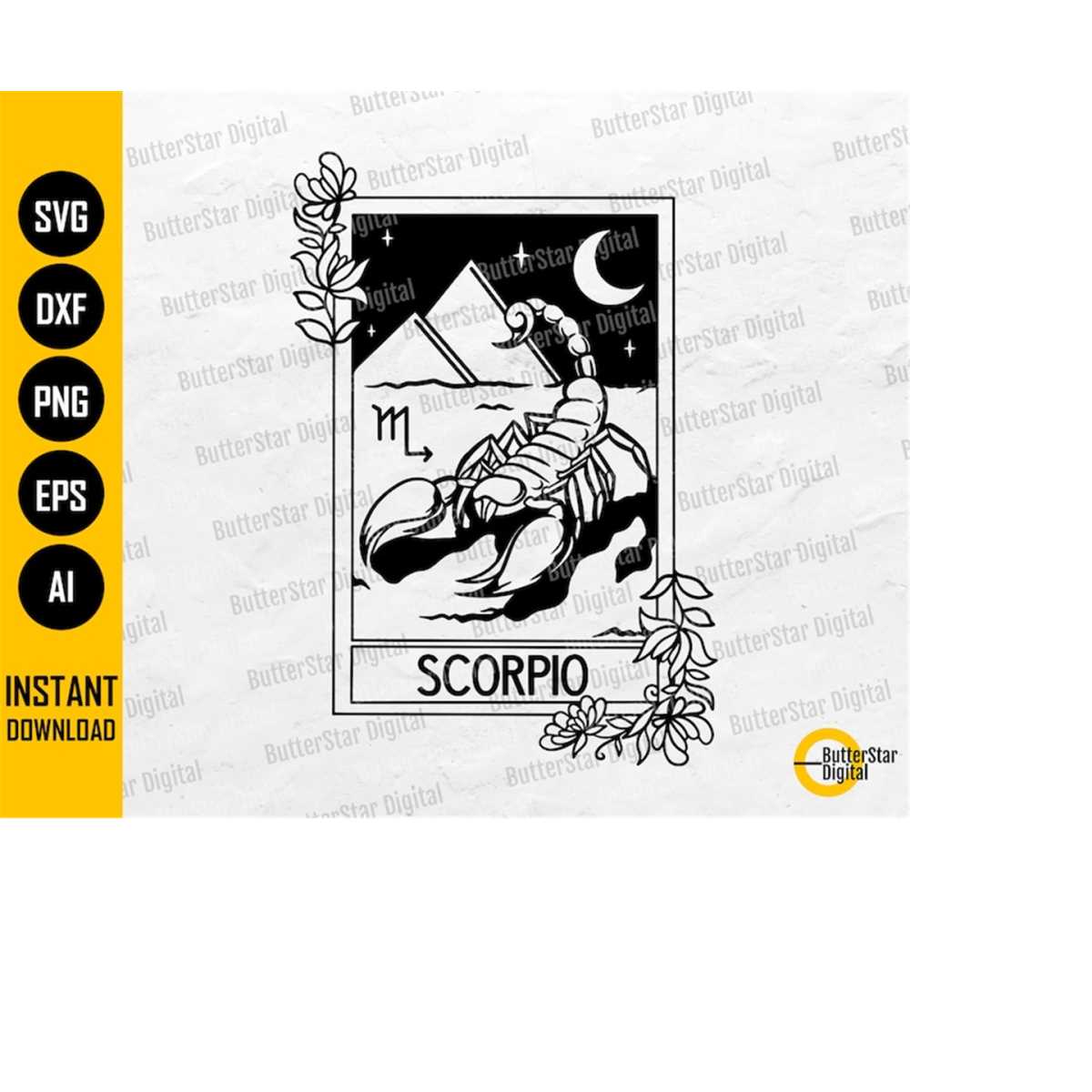 Scorpio SVG | Zodiac Constellation SVG | Astrology SVG | Cri | Inspire ...
