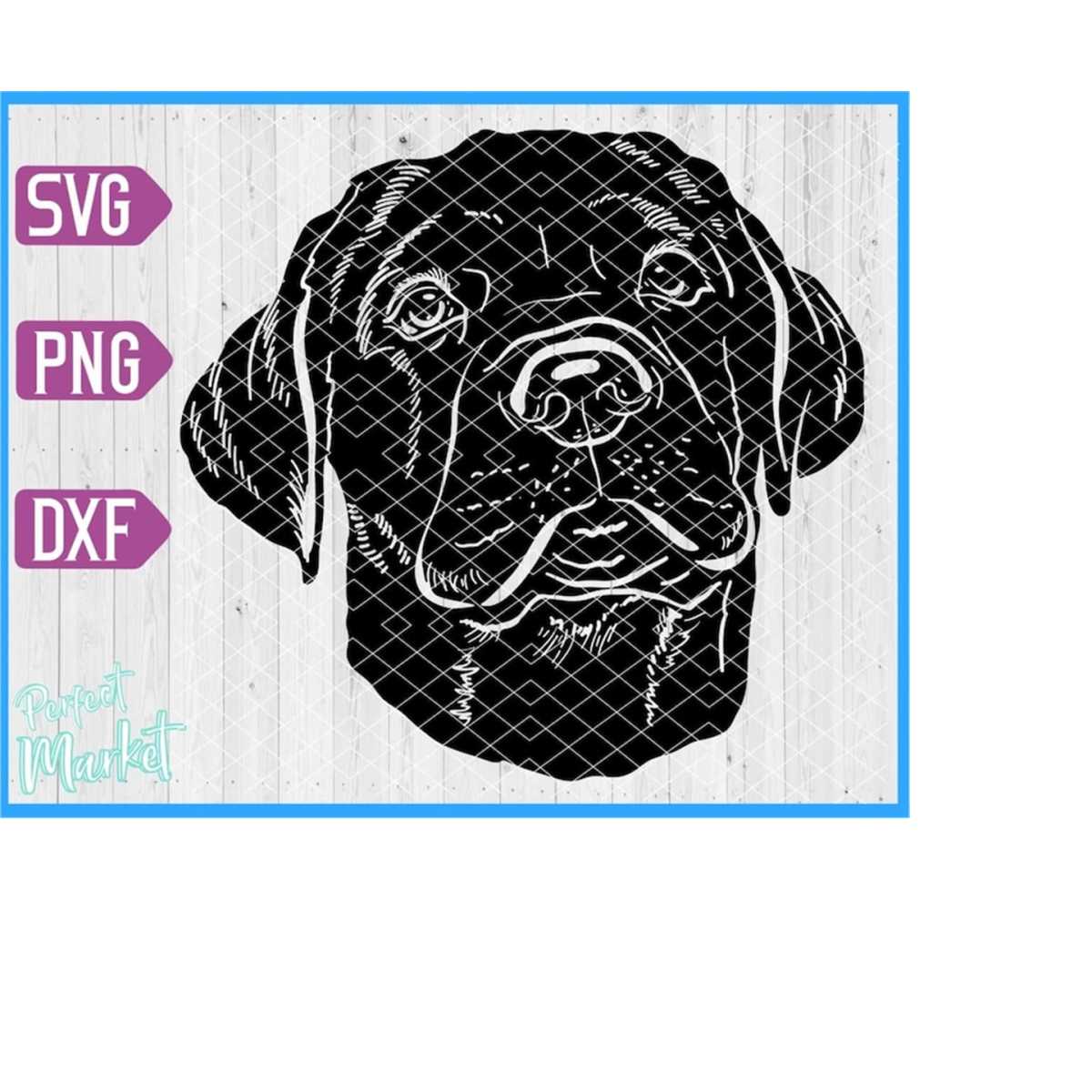 Labrador Face svg,Dog svg cricut, Black Labrador Head,Labrad | Inspire ...