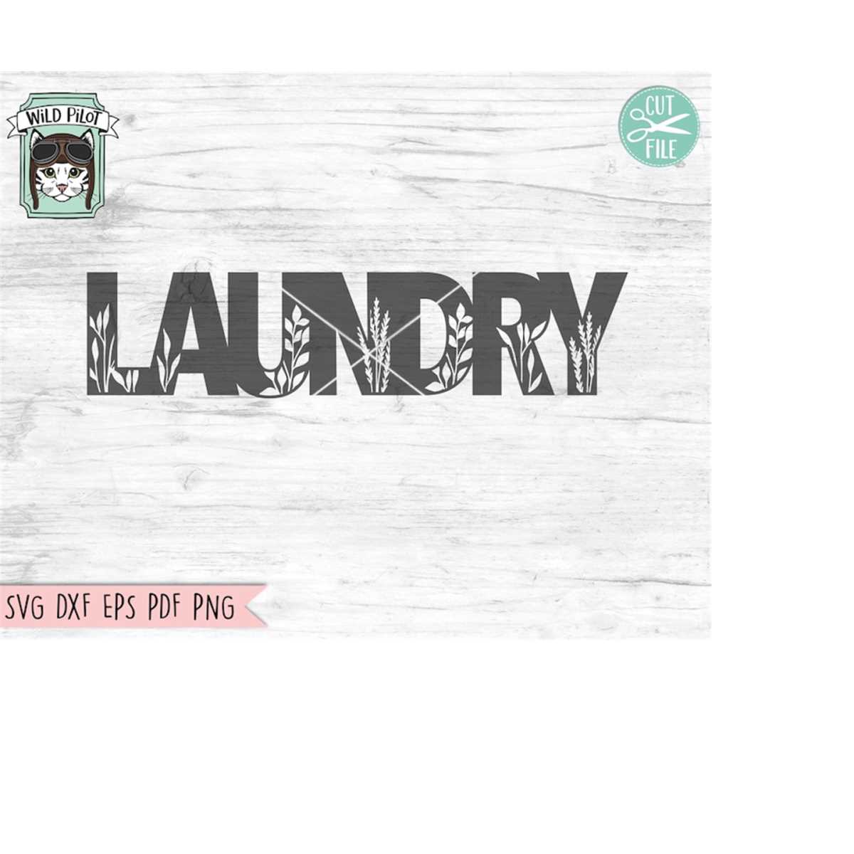 Laundry Sign SVG File, Home Sign SVG File, Farmhouse Sign Cu | Inspire ...