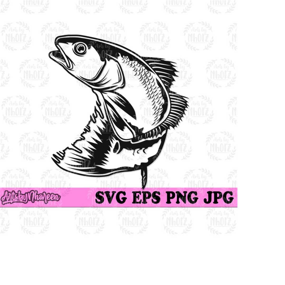 Red Drum Fish svg, Fish Life Shirt png, Angler Dad Gift Idea - Inspire ...