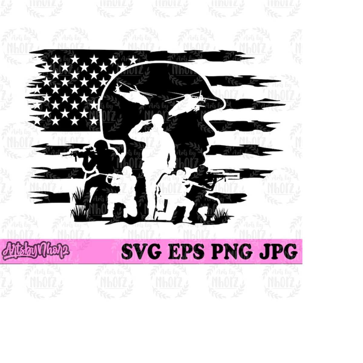 US Soldier Scene svg, US Army Scene svg, US Military Scene s | Inspire ...