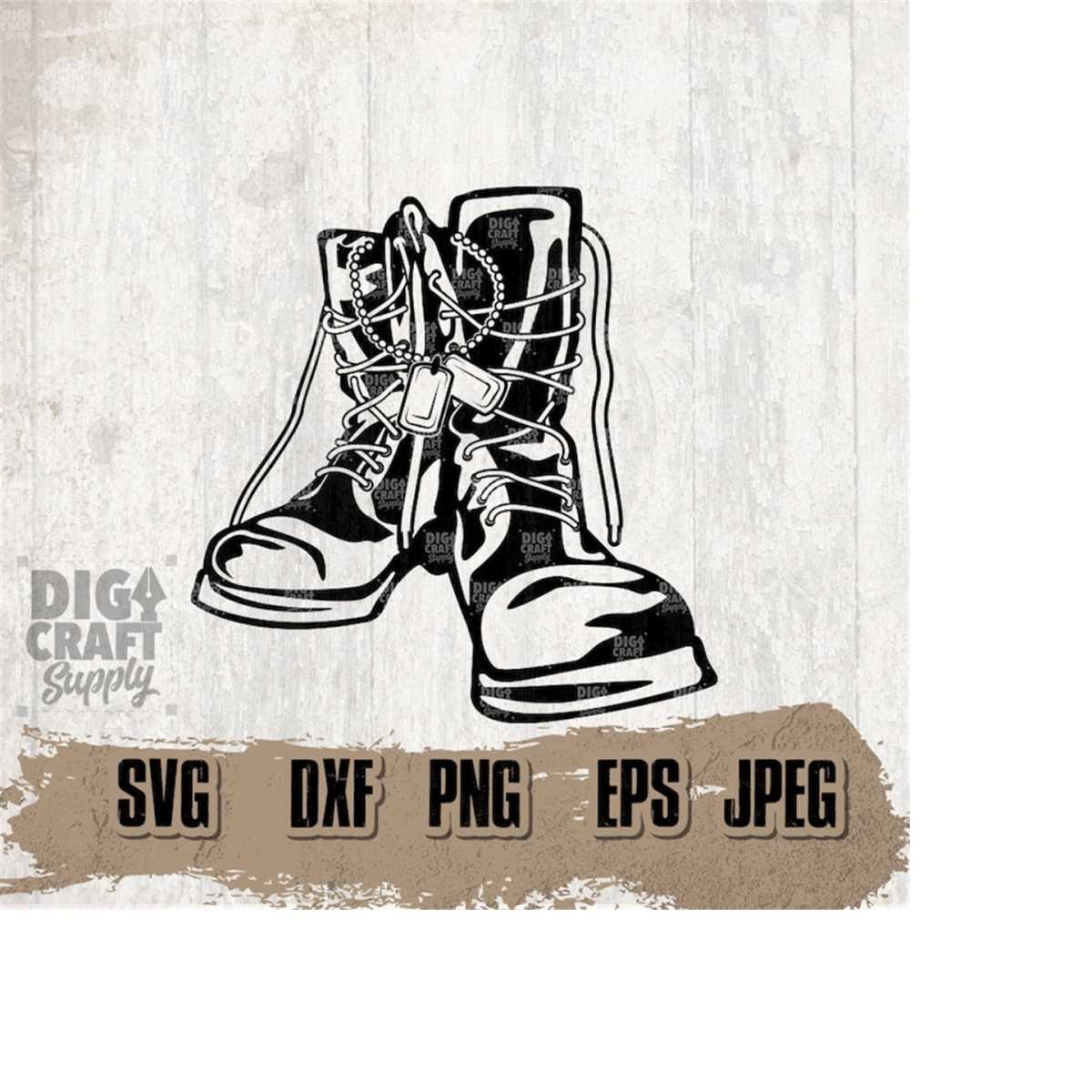 Combat Boots svg 2, Veteran svg, Combat Shoes png, Veteran S | Inspire ...