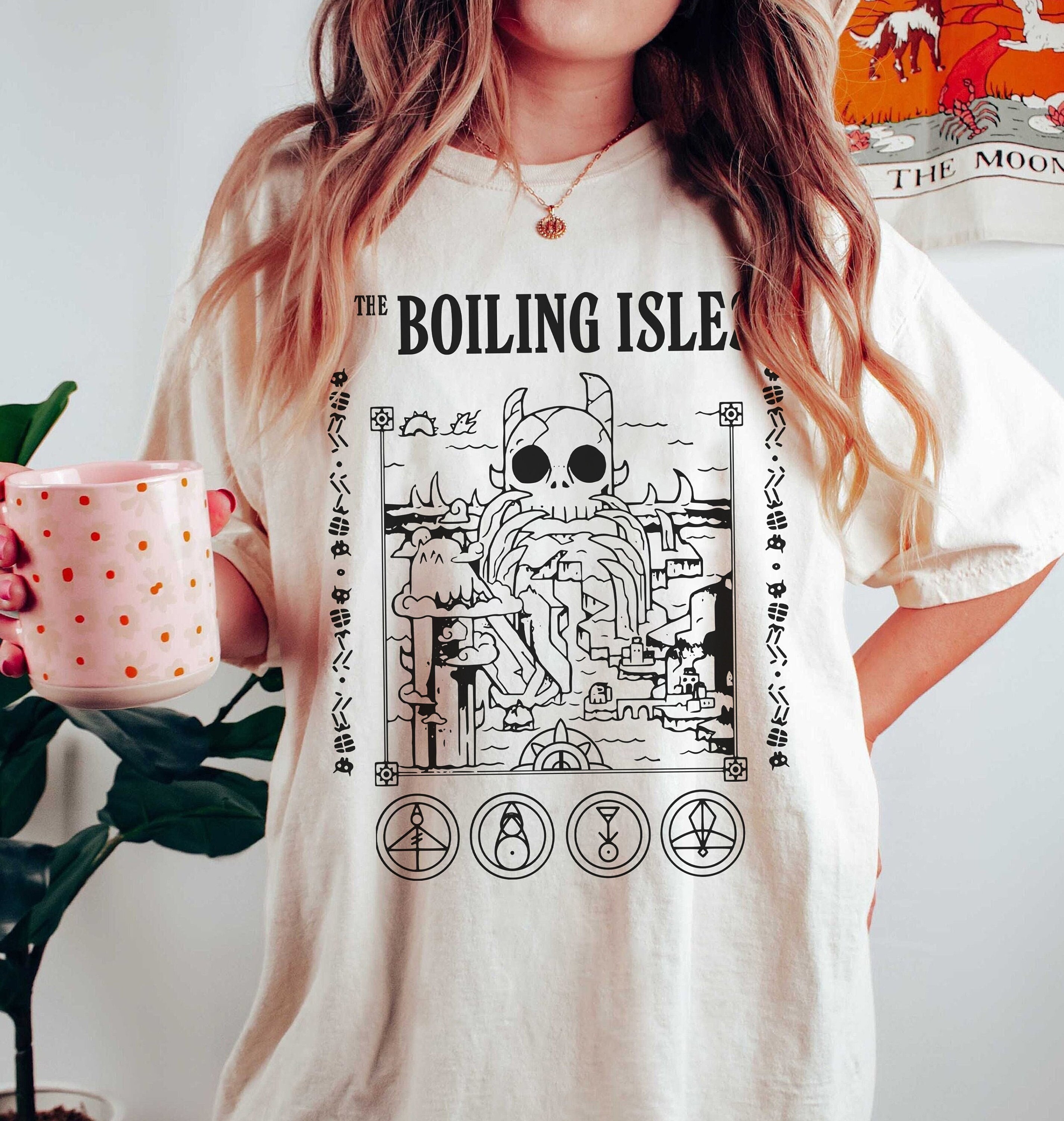 Boiling Isles The Owl House Comfort Colors Tee, Boiling Isle | Inspire ...