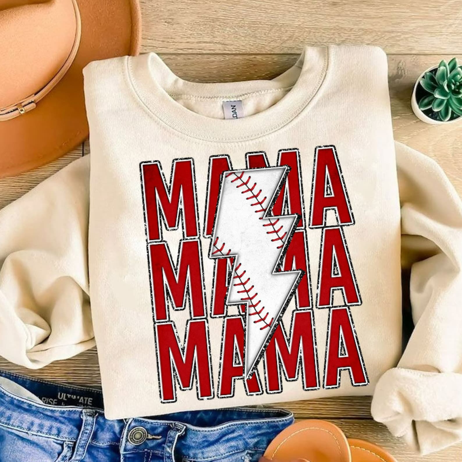 Baseball Mama Lighting Bolt, Glitter Baseball, Retro Sports | Inspire ...