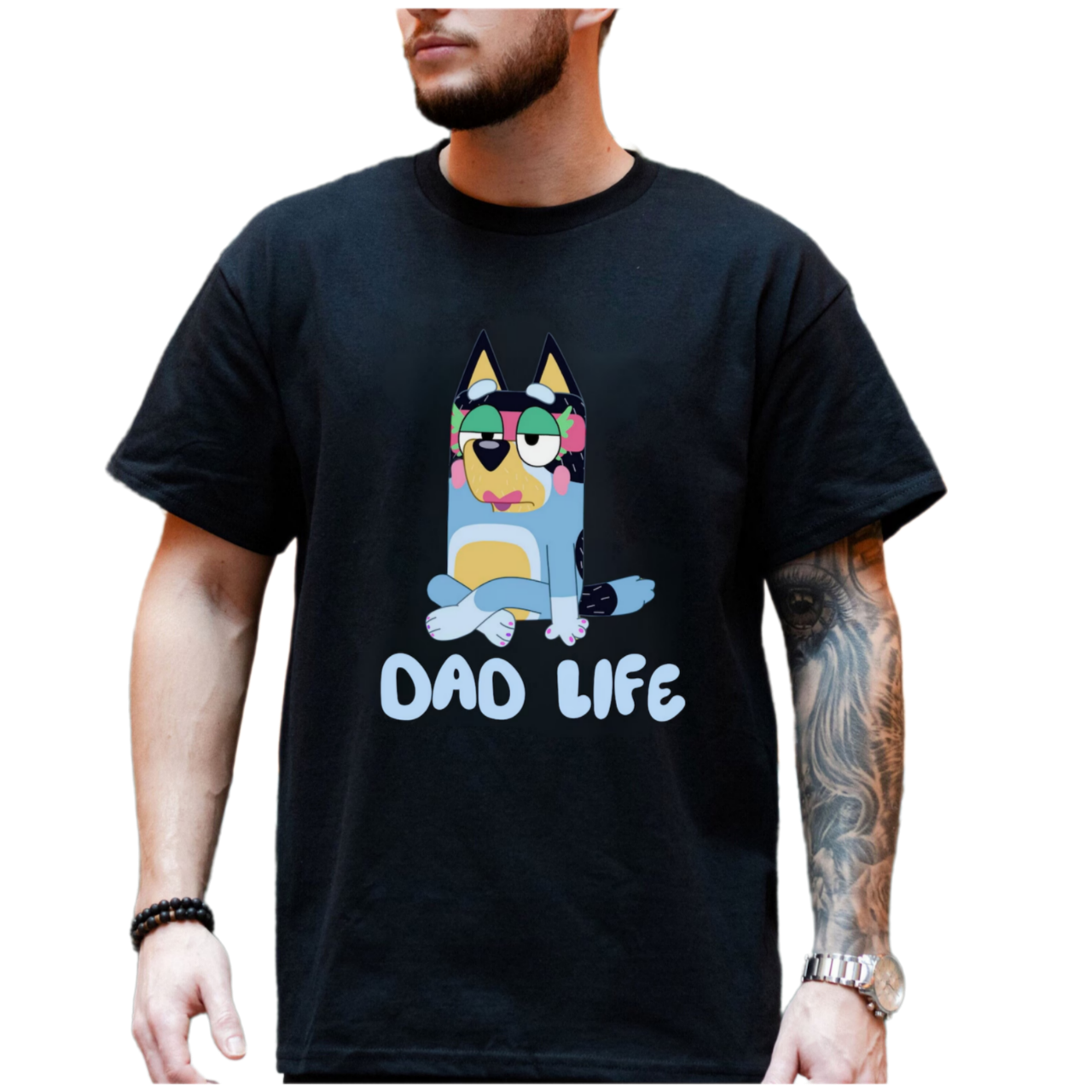 Best Dad Ever Bluey Daddy Retro Shirt, Bluey Dad Vintage Shi | Inspire ...